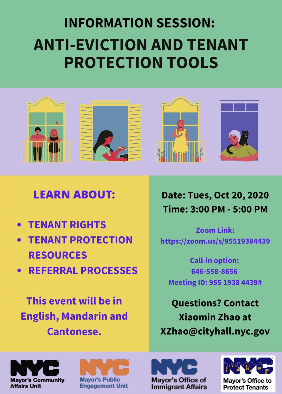 Anti-Eviction and Tenant Protection Training on Tuesday, October 20 ...