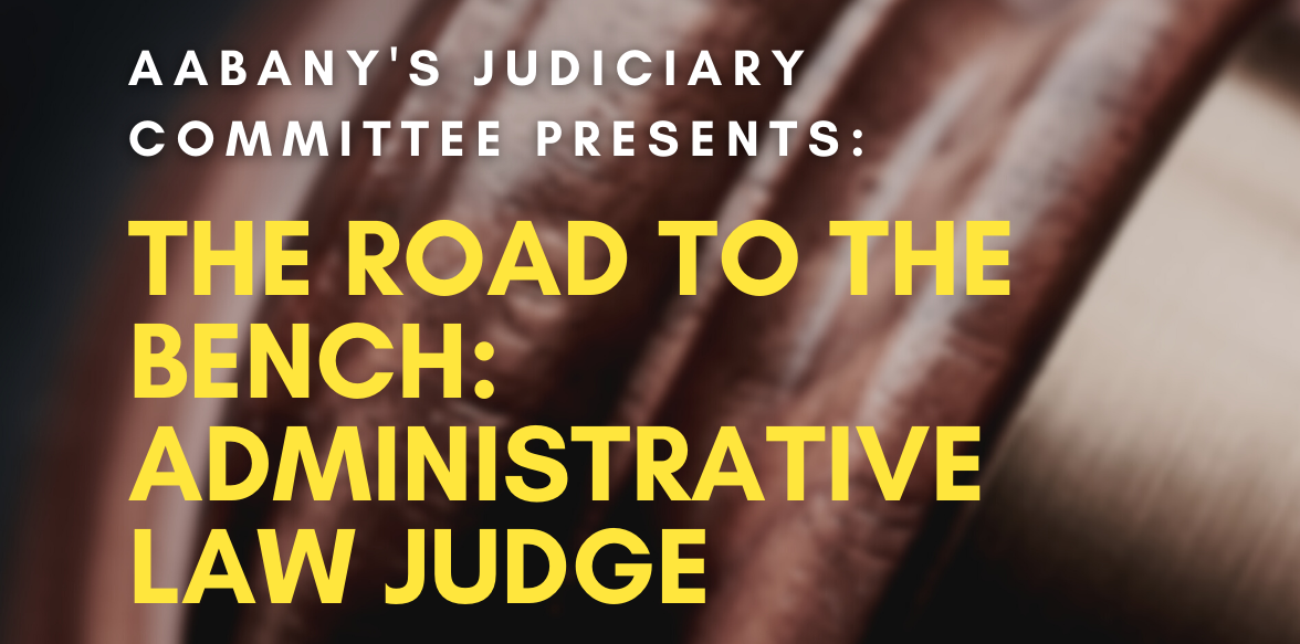 Administrative Law Judge Archives - WE Blog @ AABANY